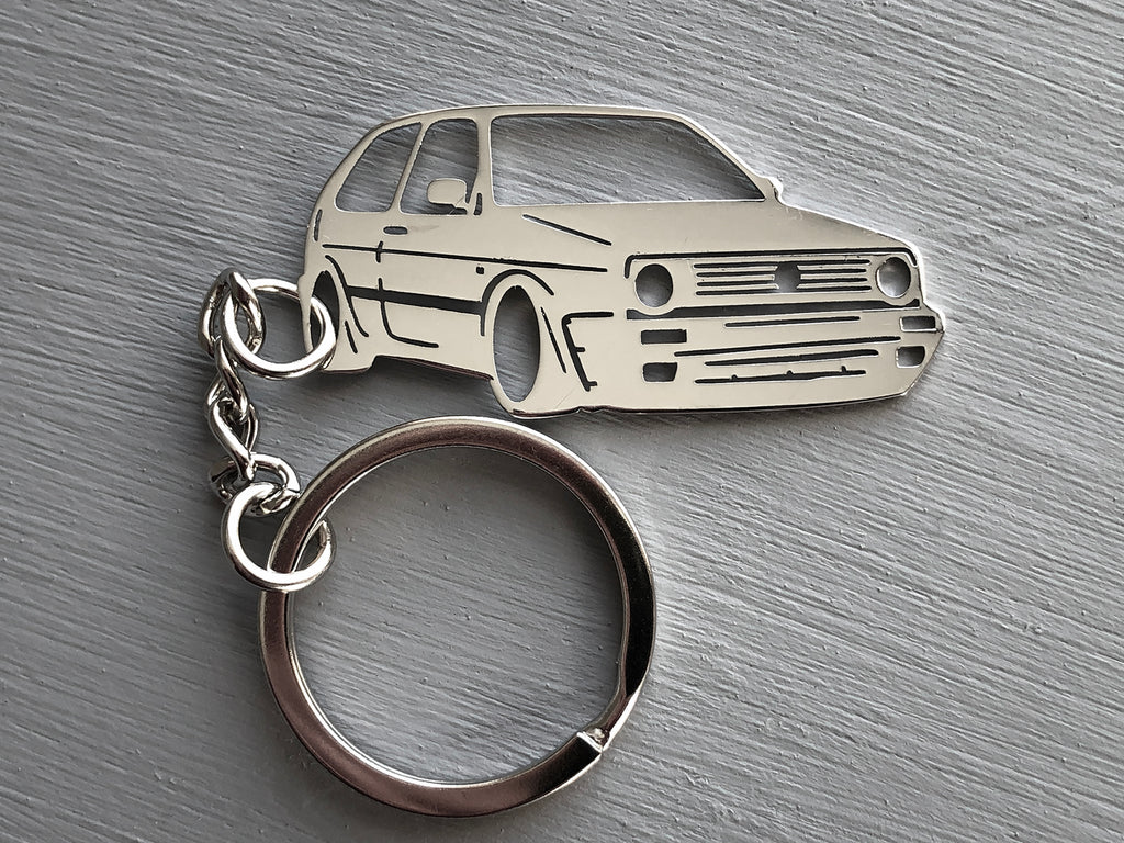 Laser Cut MK2 GTI Keychain – RUBADUB MEDIA