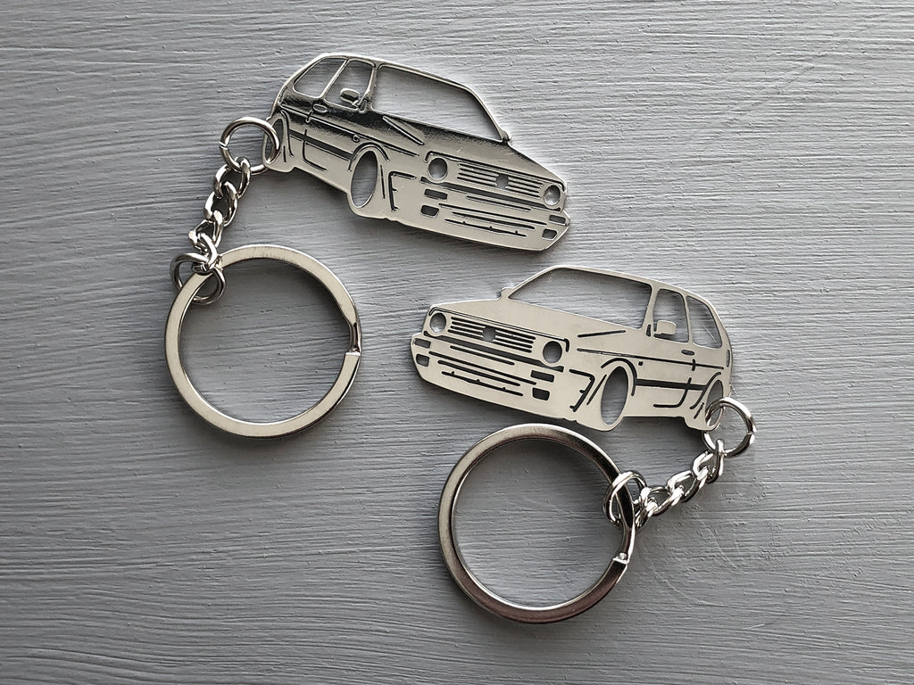 Laser Cut MK2 GTI Keychain – RUBADUB MEDIA