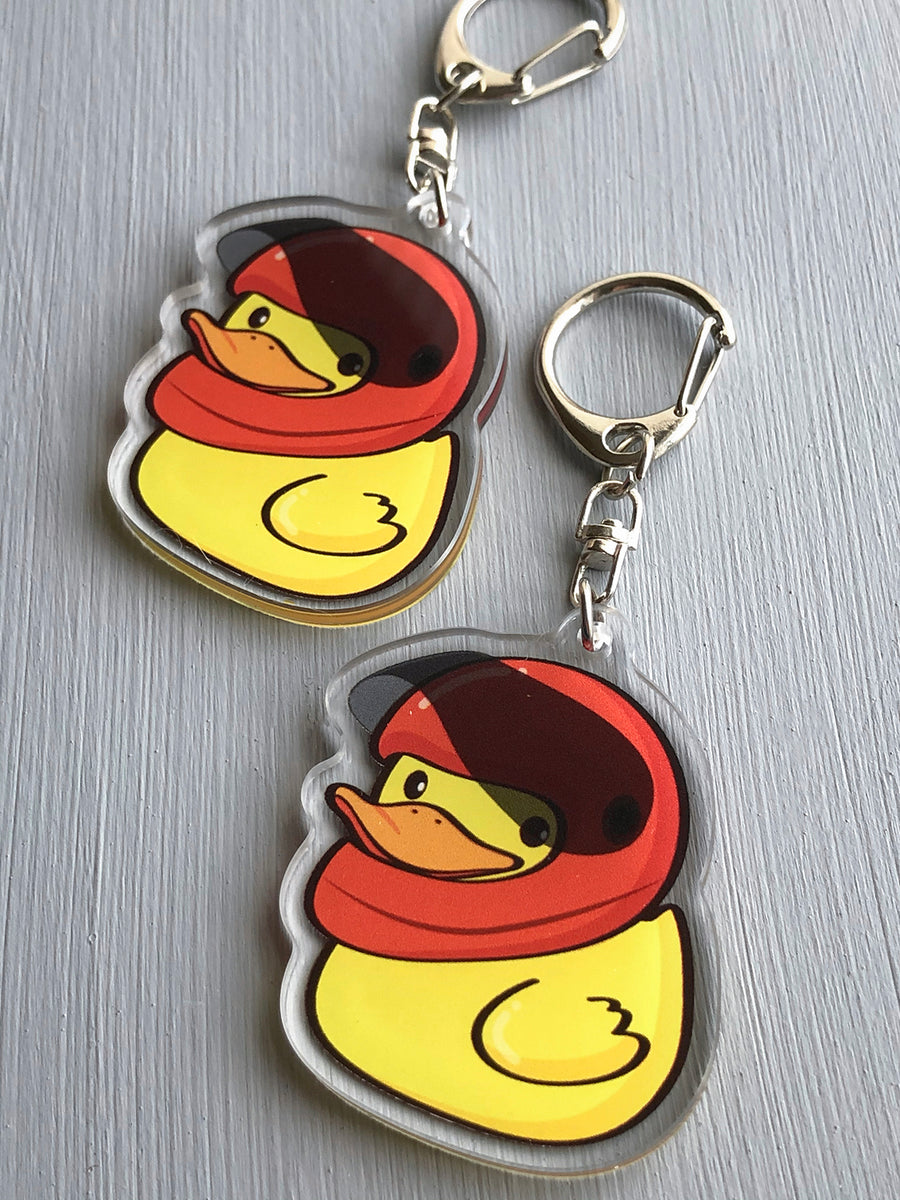 Vroom Ducky Keychain – RUBADUB MEDIA