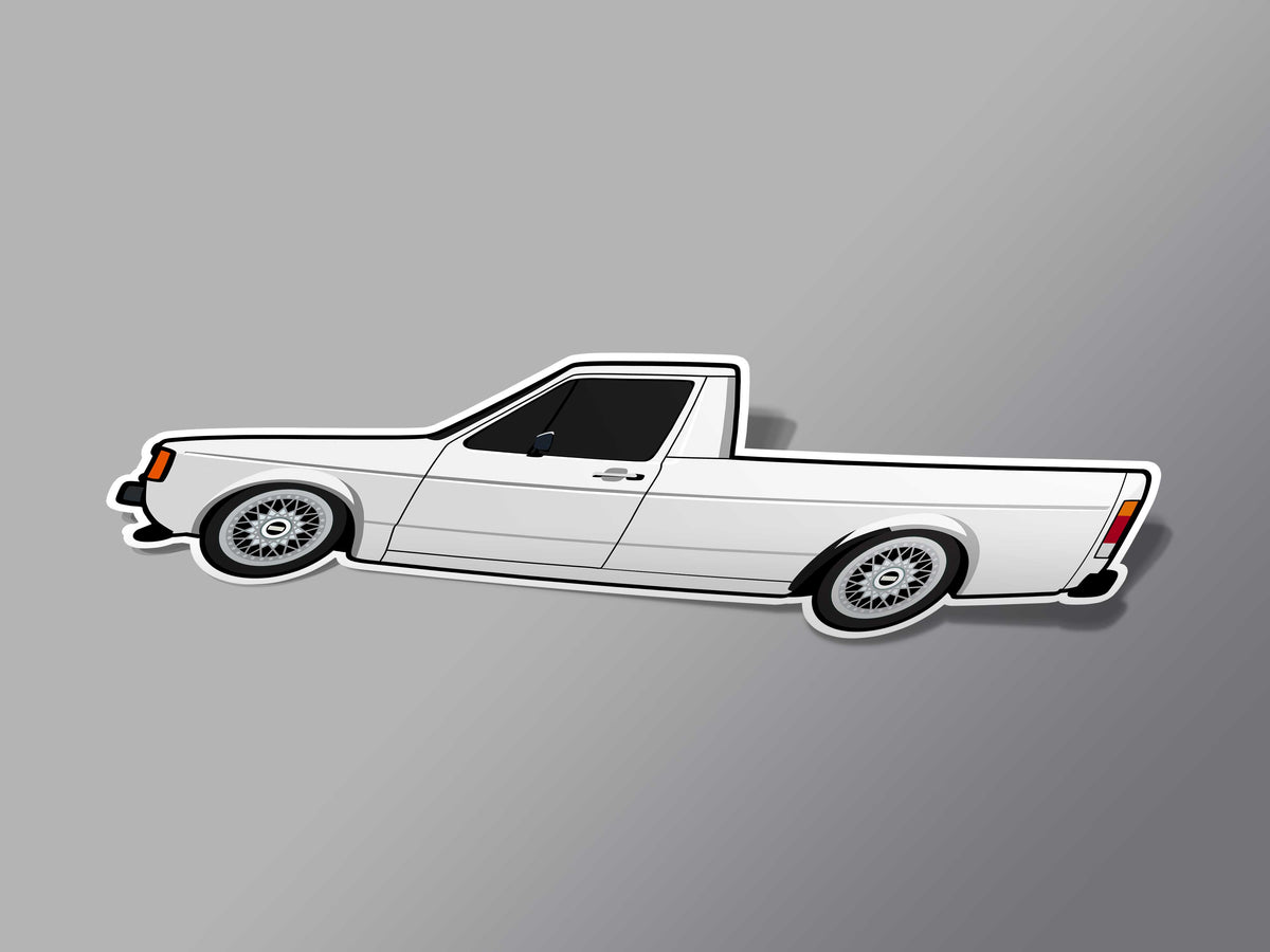 MK1 Caddy Sticker – RUBADUB MEDIA