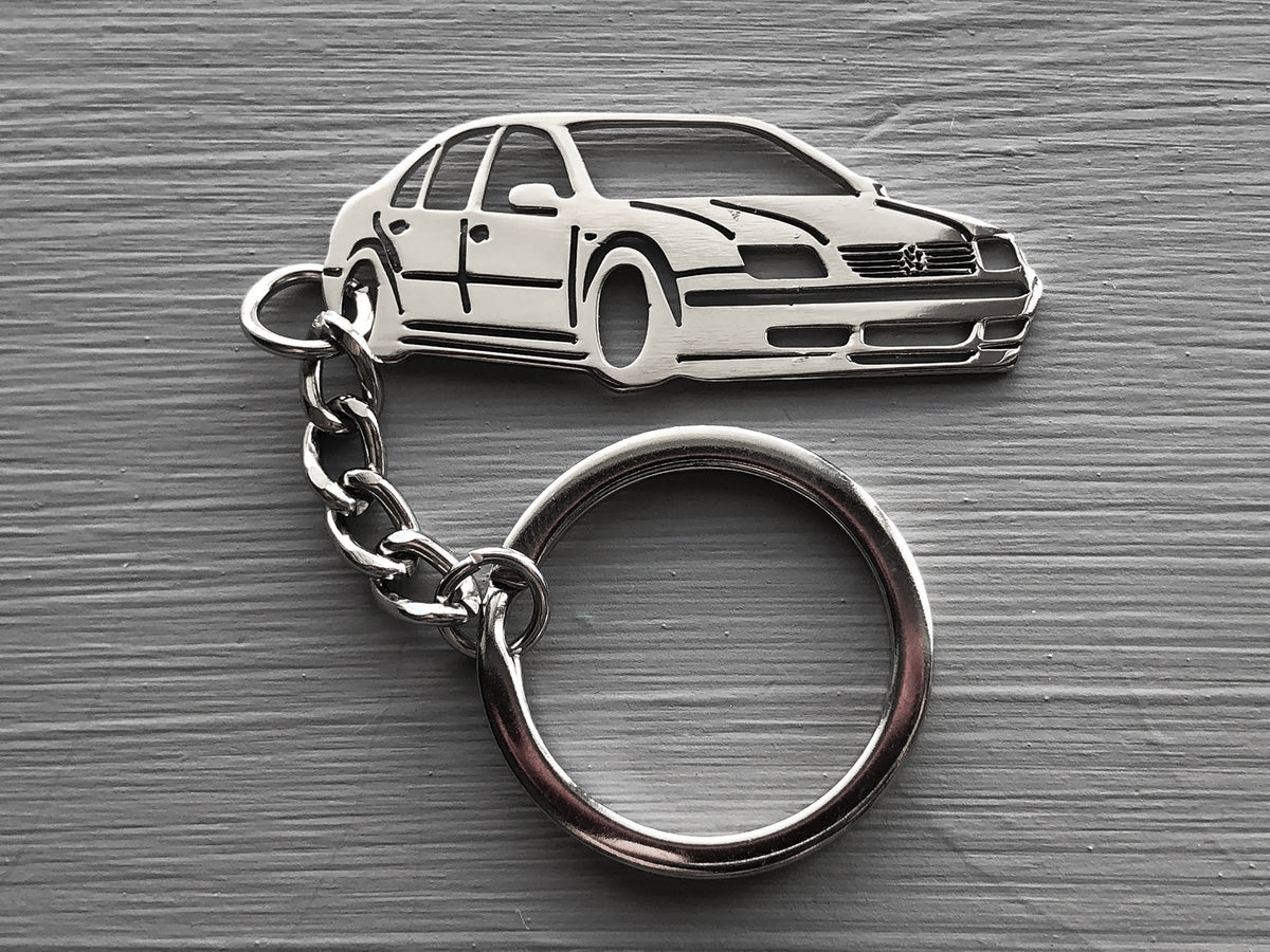Laser Cut MK4 Jetta Keychain – RUBADUB MEDIA