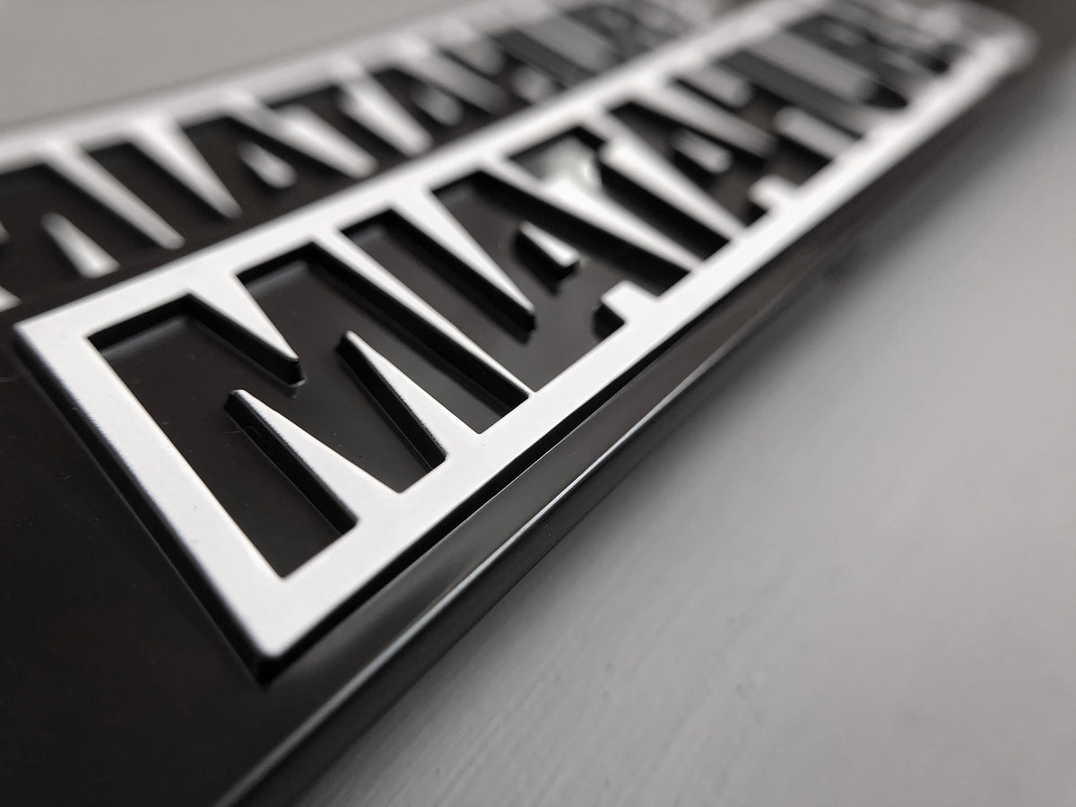 Miata Hub License Plate Frame – RUBADUB MEDIA